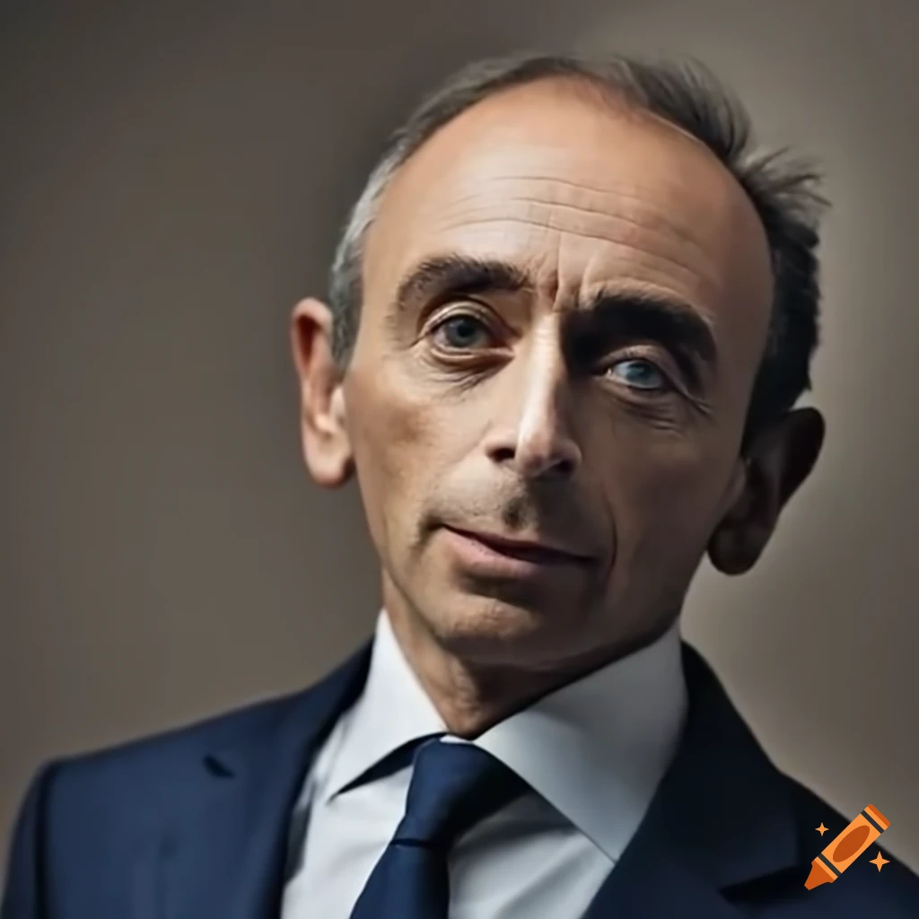 Portrait of éric zemmour on Craiyon