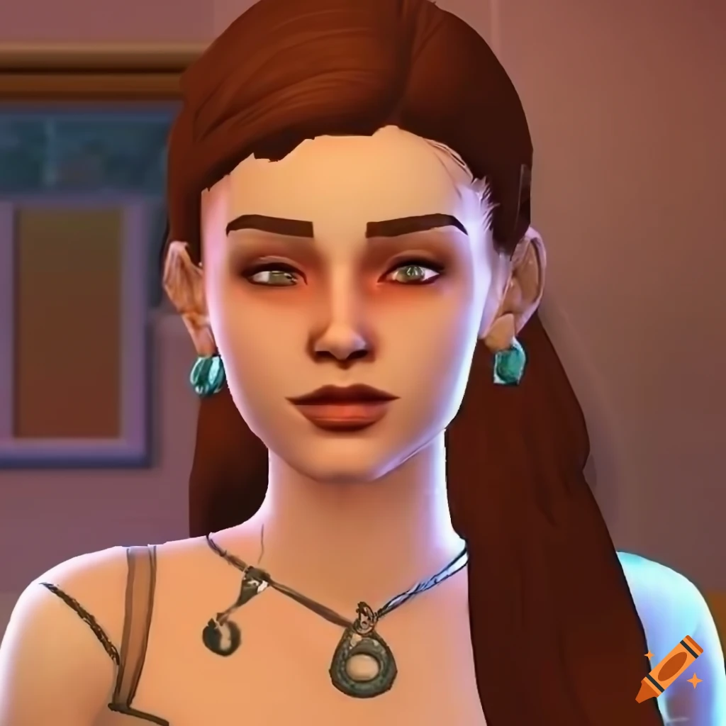 Character from the sims 4 who loves adventure on Craiyon
