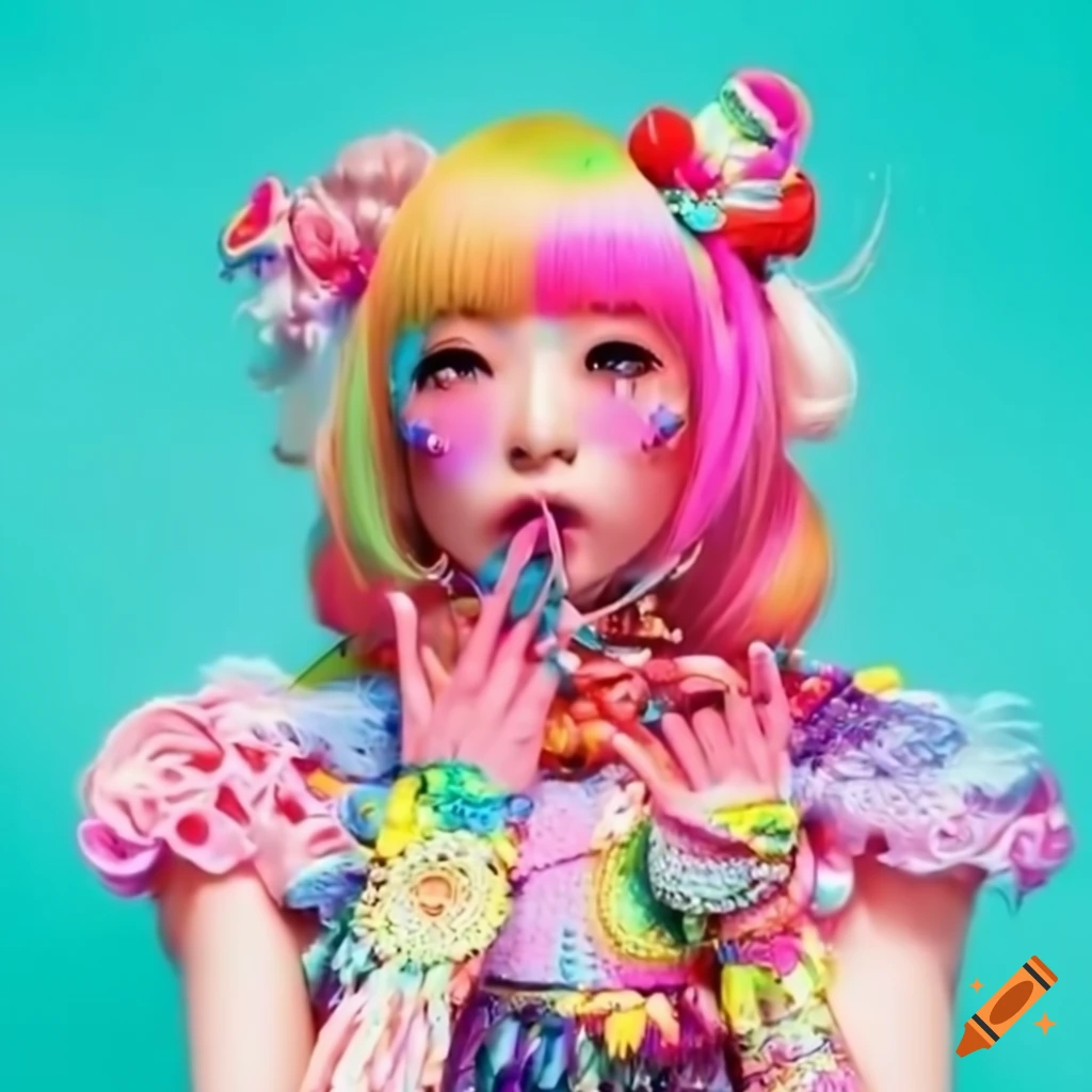 Kyary pamyu pamyu in vibrant decora fashion