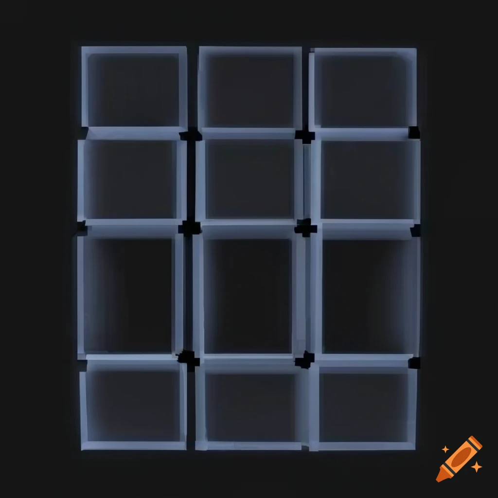 Ice block wall in a 2d game setting on Craiyon