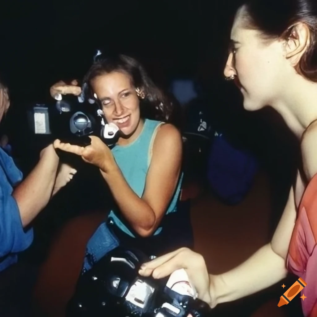 90s style candid photograph on Craiyon