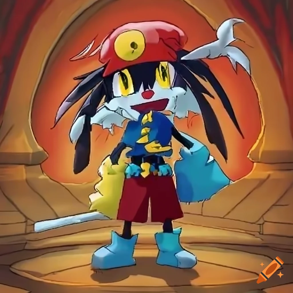 Klonoa characters dressed as edward elric