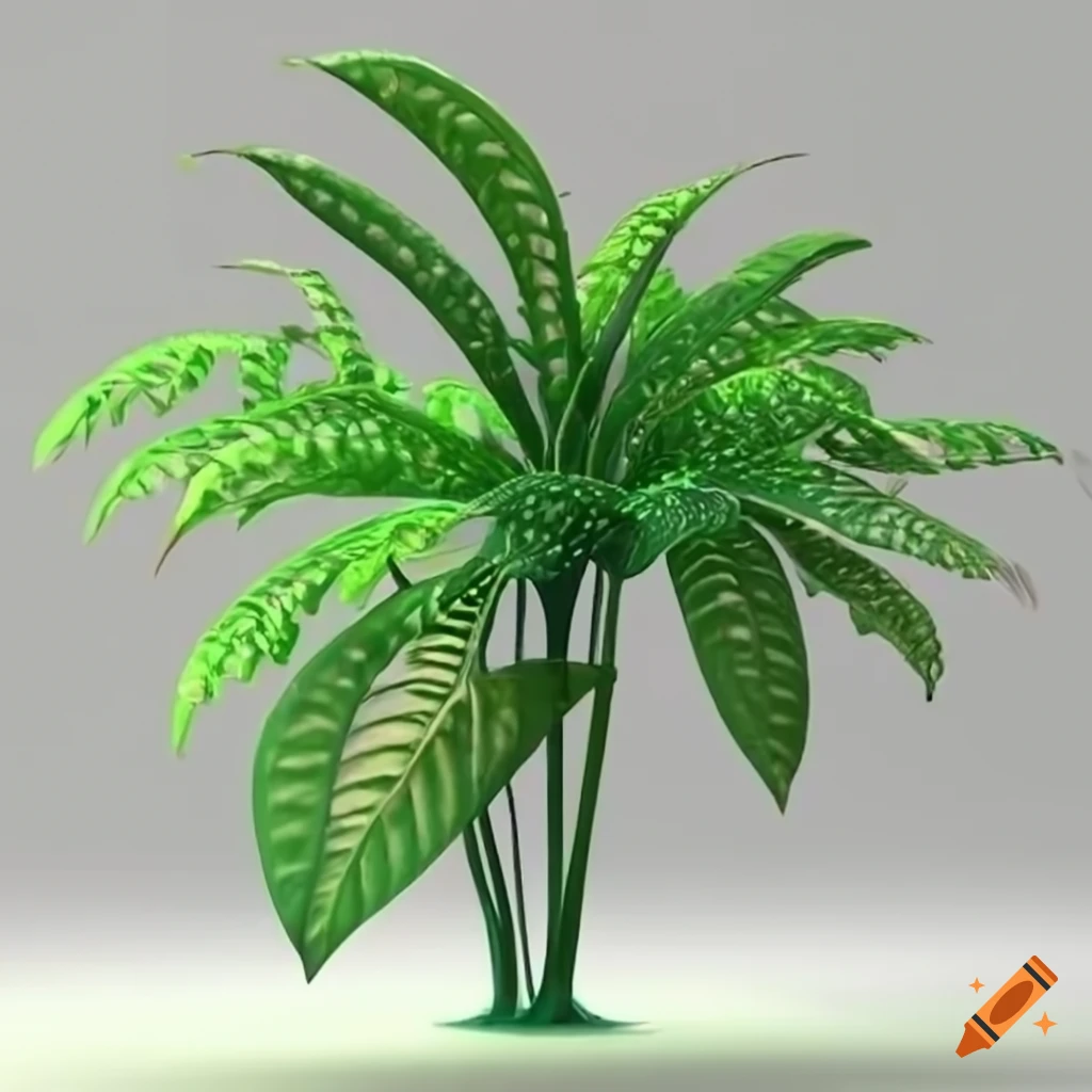 Beautiful 3d plant