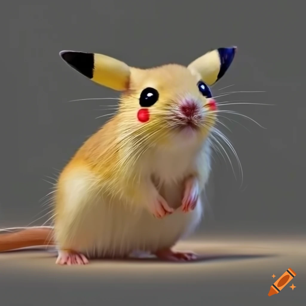 Photorealistic pikachu