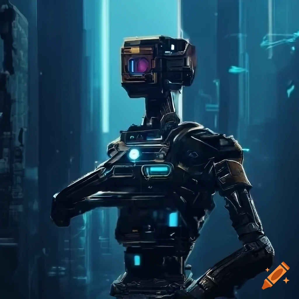 Futuristic robot duck from the 70s on Craiyon