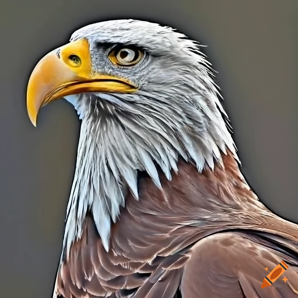 American eagle on Craiyon