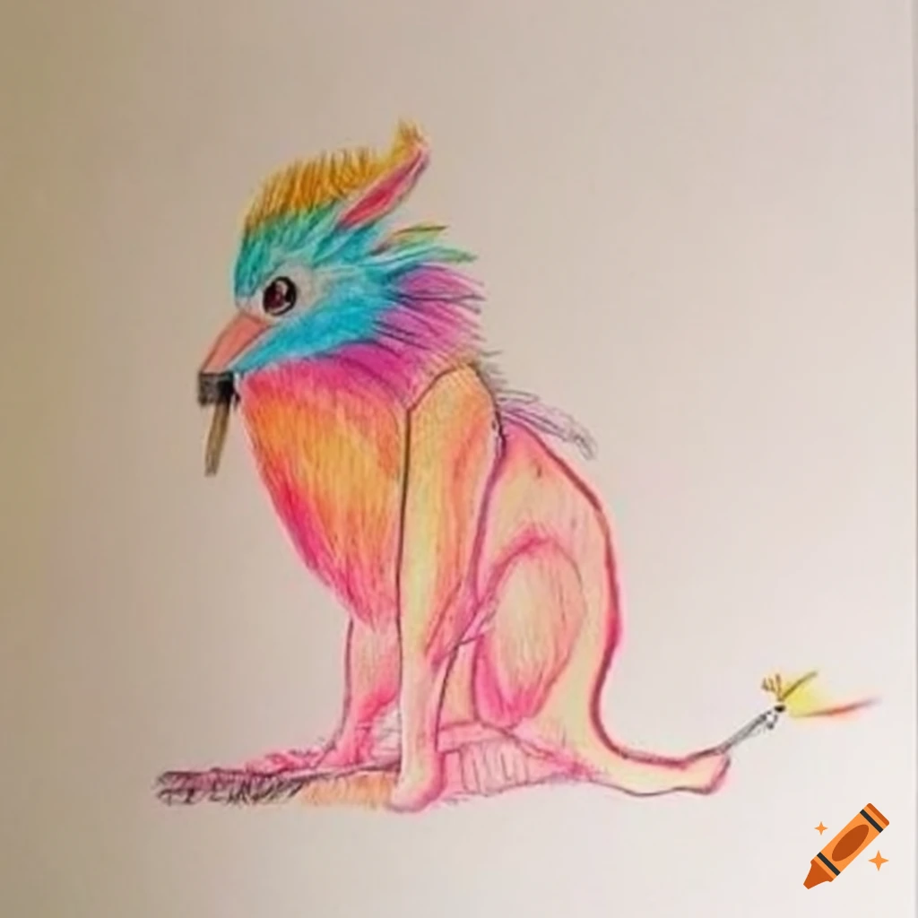 Easy Creature Drawing
