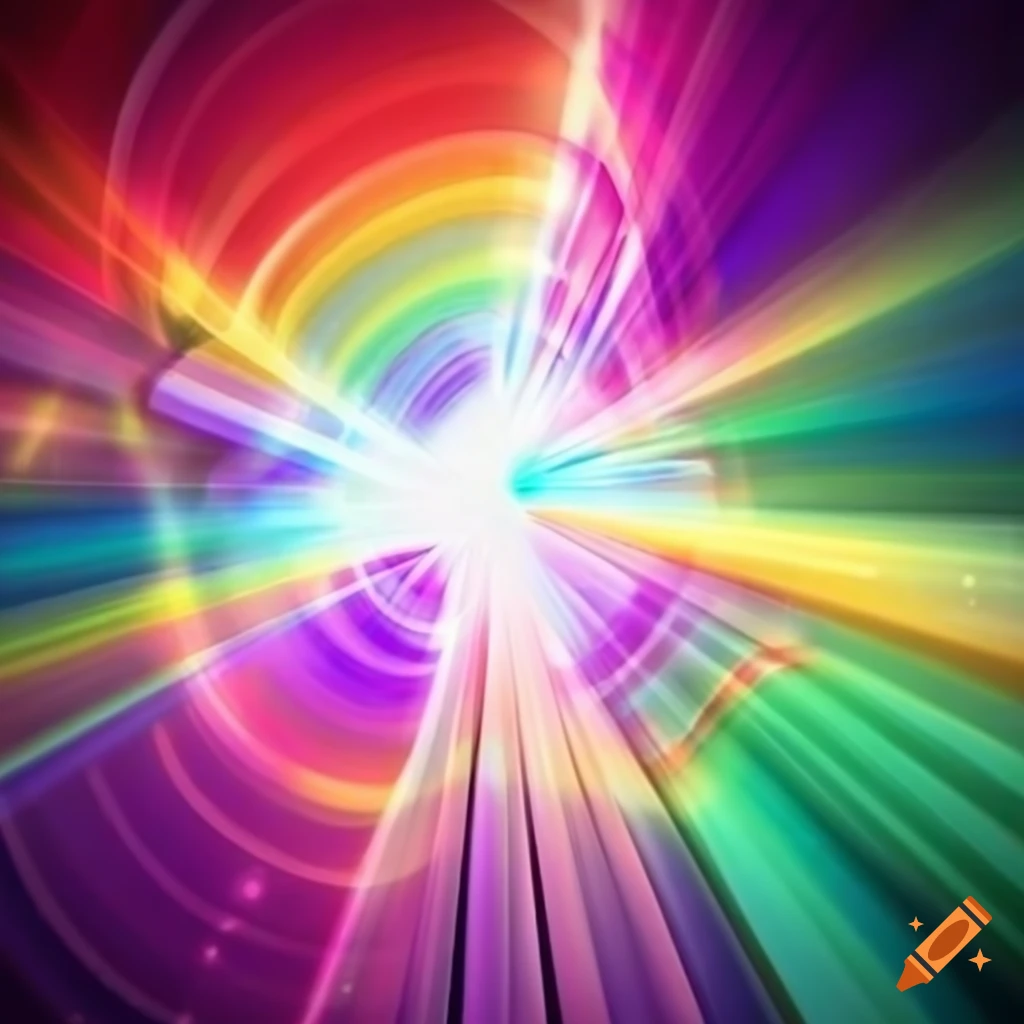 Vibrant and colorful magical background on Craiyon