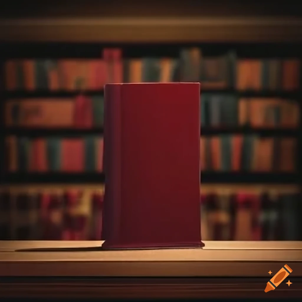 Book shadow on pink background on Craiyon