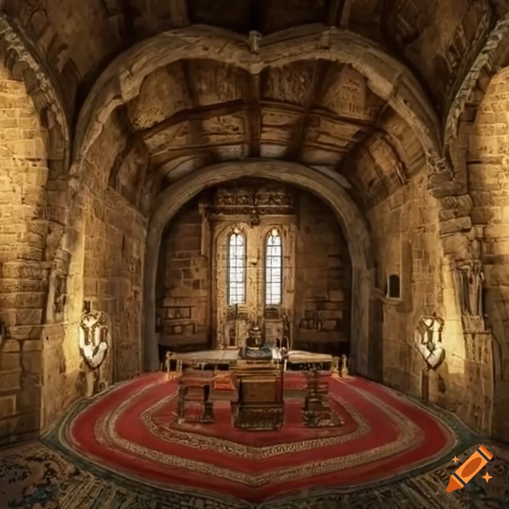 Castillo medieval de alta calidad