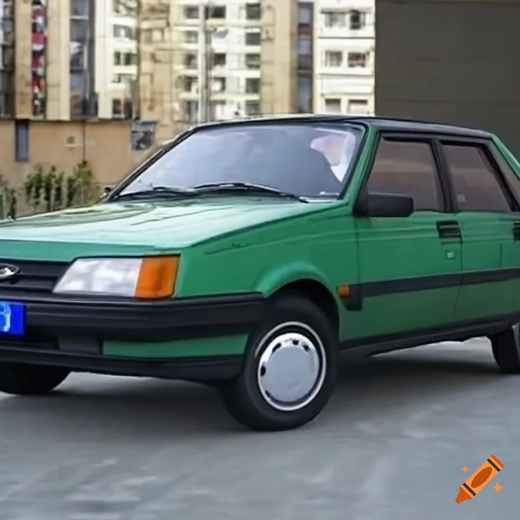 Retro lada samara car on Craiyon