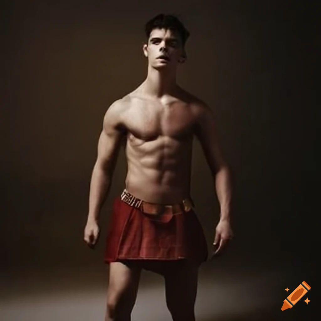 Image of a fit young roman legionnaire