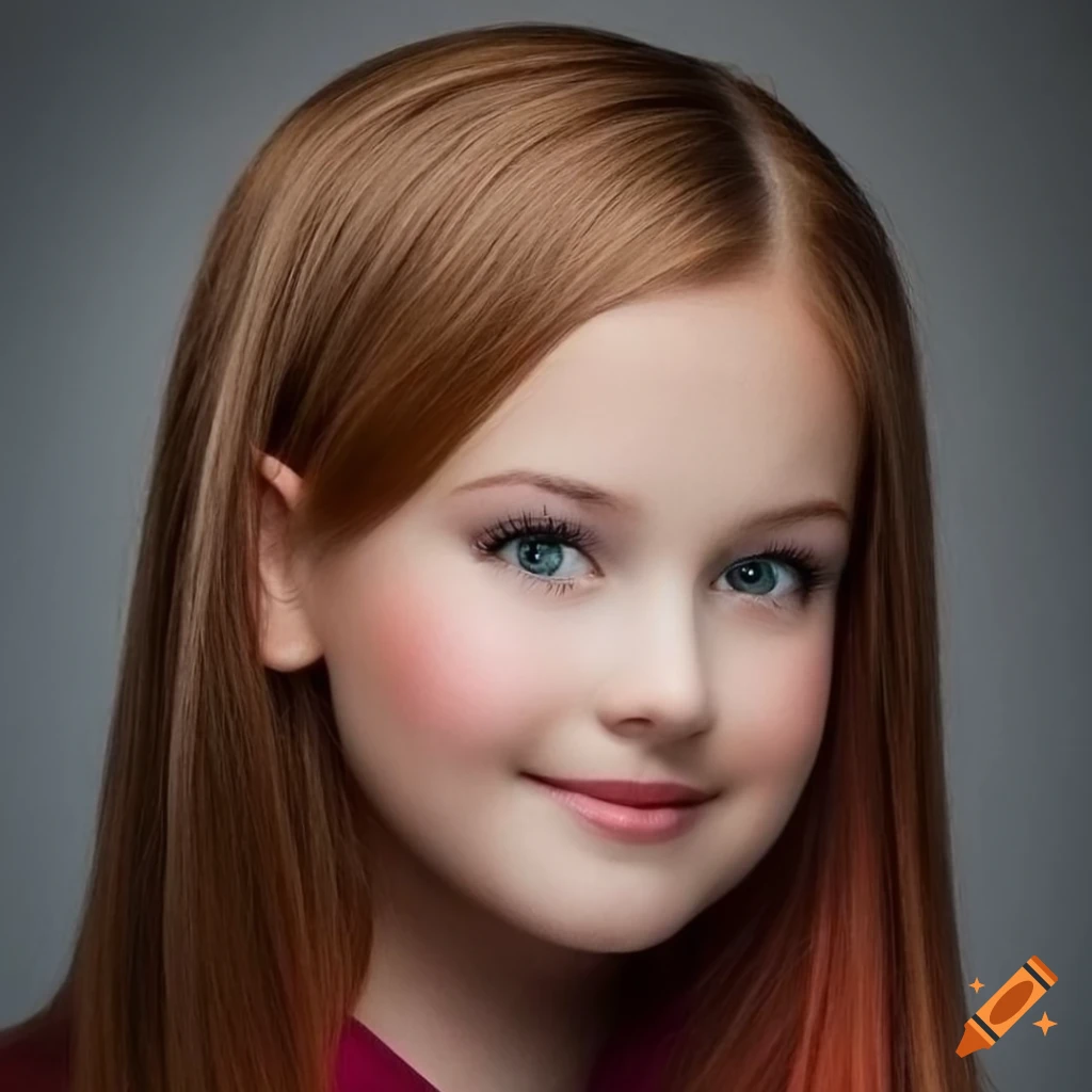 Real-life super-detailed enhanced portrait of mabel pines