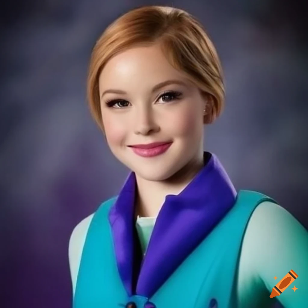 Portrait Of Mabel Pines Morphing Into Judy Hopps On Craiyon