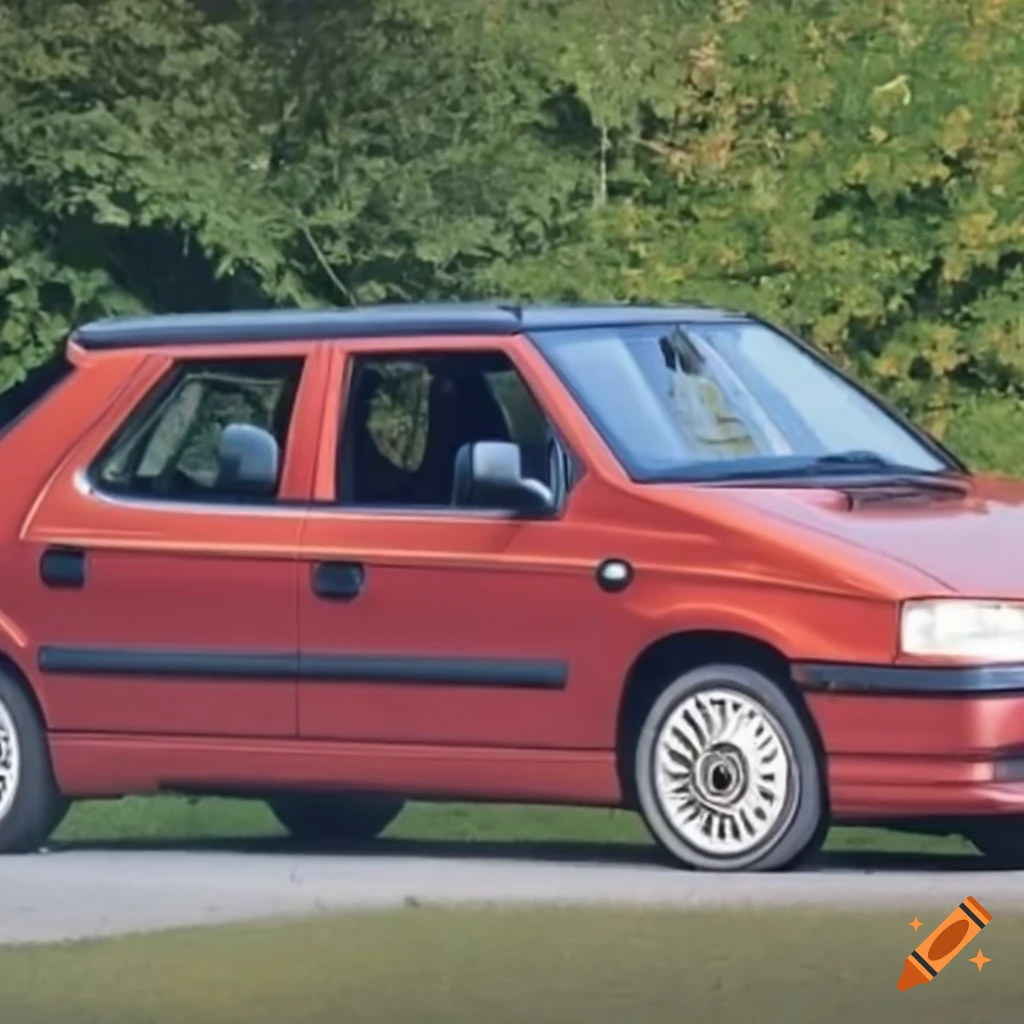 Skoda Felicia car on Craiyon