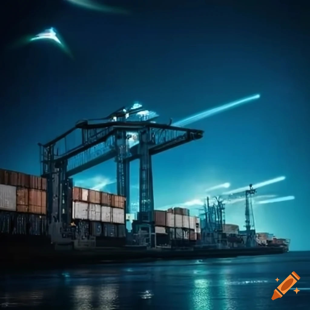 Sipg port in israel on Craiyon