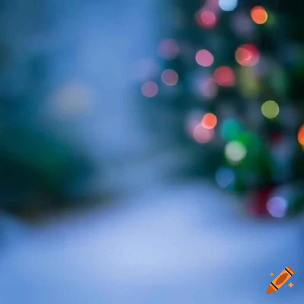 Blurry background for christmas theme