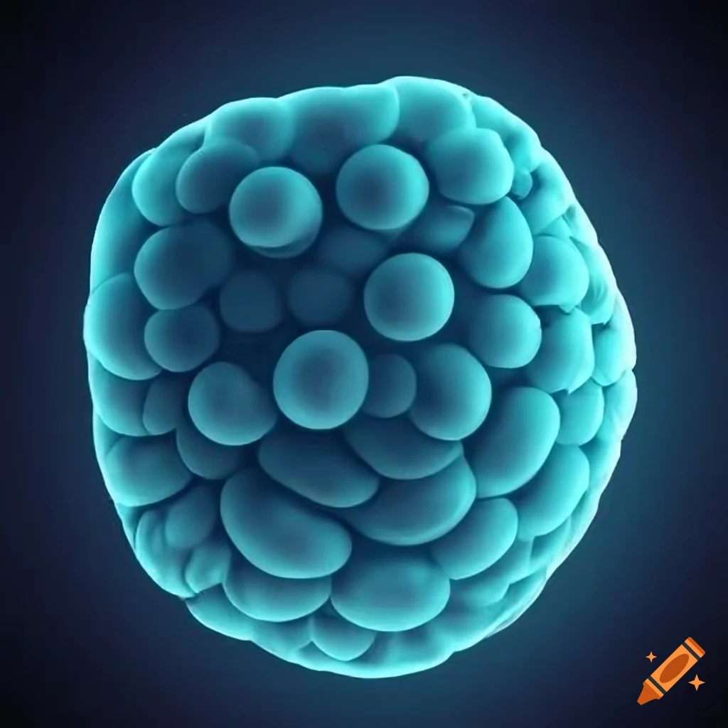Schematic Of A Two dimensional Cell Spheroid On Craiyon