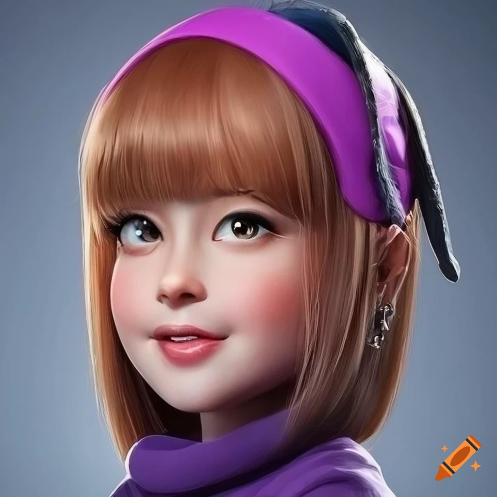 Detailed portrait of mabel pines from gravity falls on Craiyon