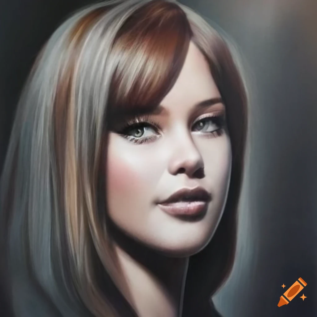 Detailed portrait of mabel pines from gravity falls