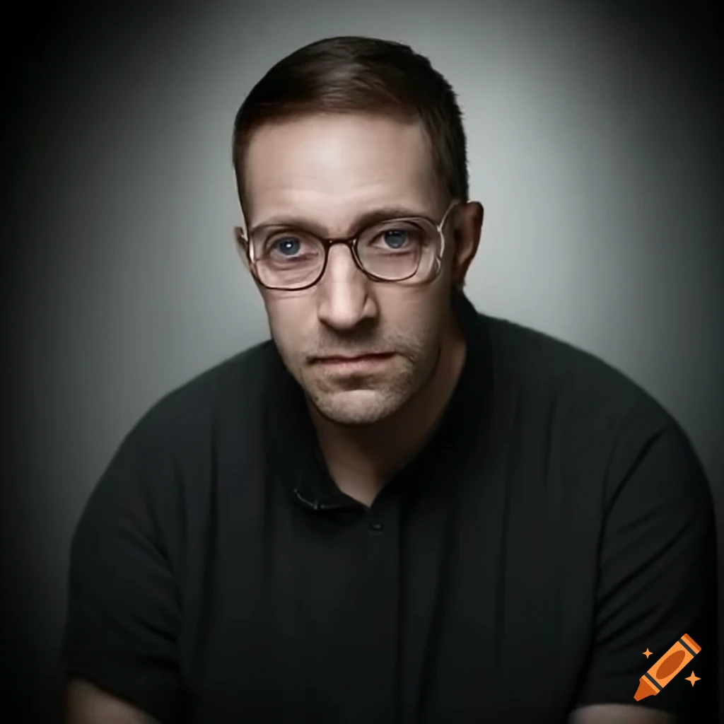 Close-up portrait of french chef philippe etchebest on Craiyon