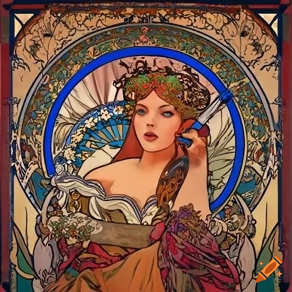 Vibrant Cuban icon with a cigar and flag backdrop on Craiyon