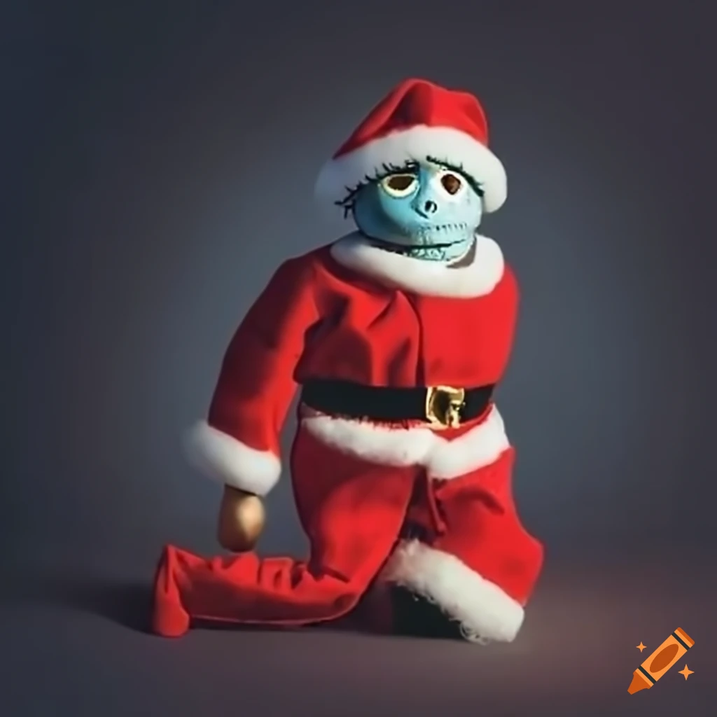 Adorable cthulhu in a christmas theme on Craiyon