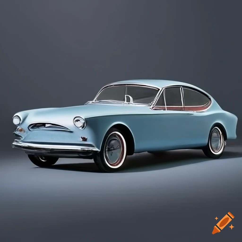 Vintage tesla model s from the 1960s