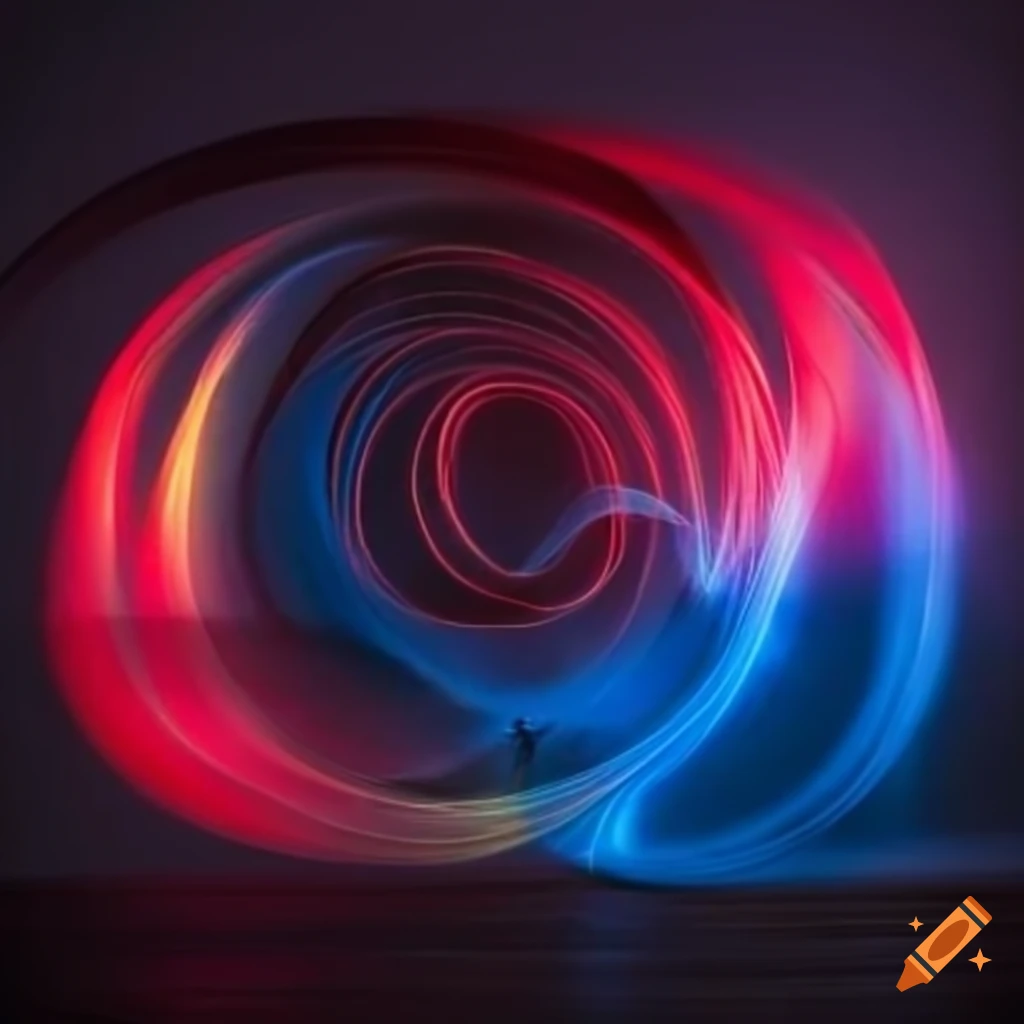 Light-painting artwork