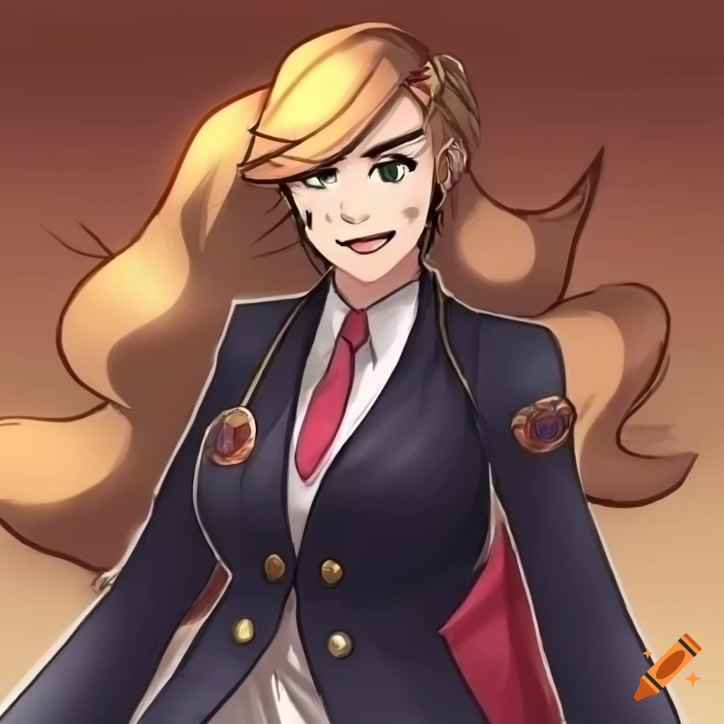 Waifu oc from ace attorney series