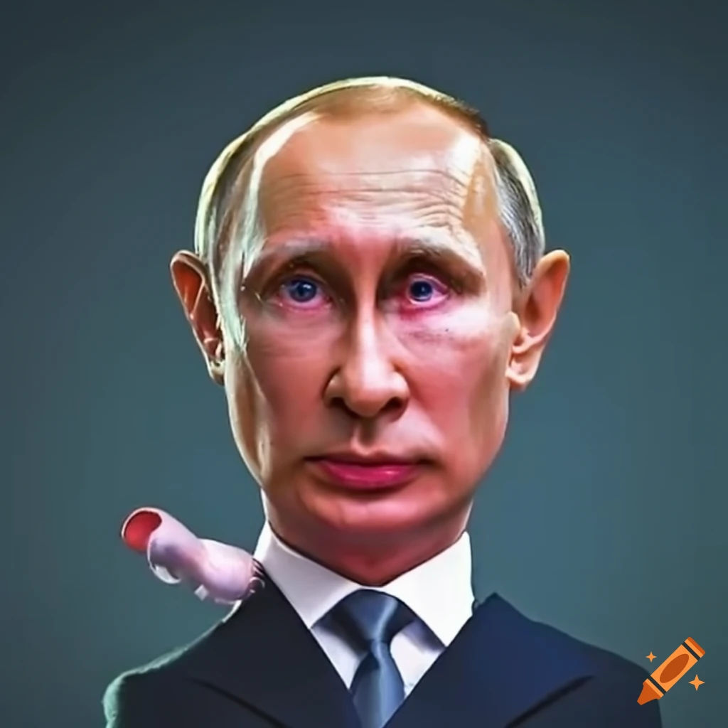 Illustration of a zombie with horns on Craiyon