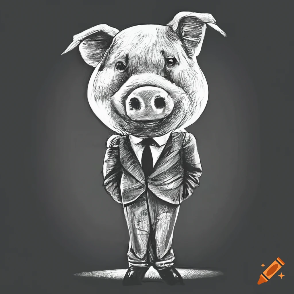 Real Pig In A Suit