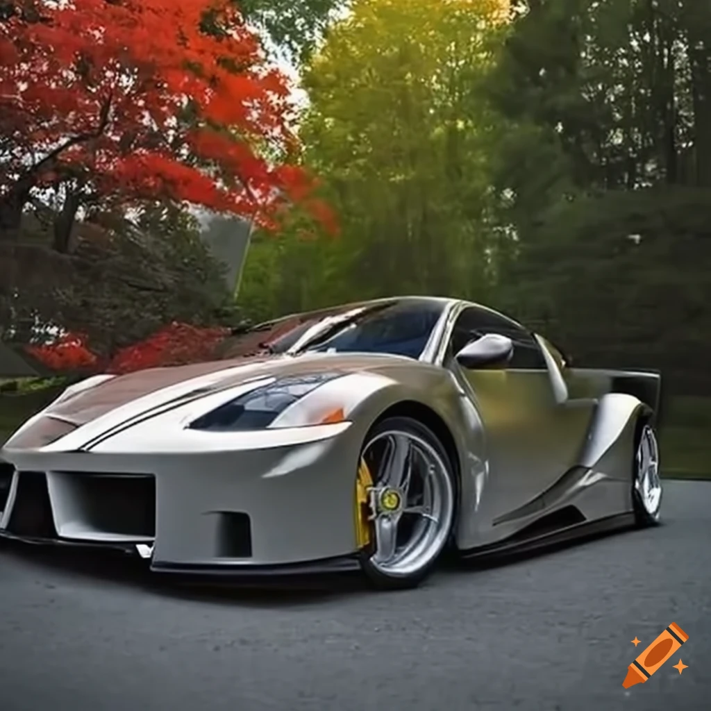 Ferrari enzo fused with a nissan 350z