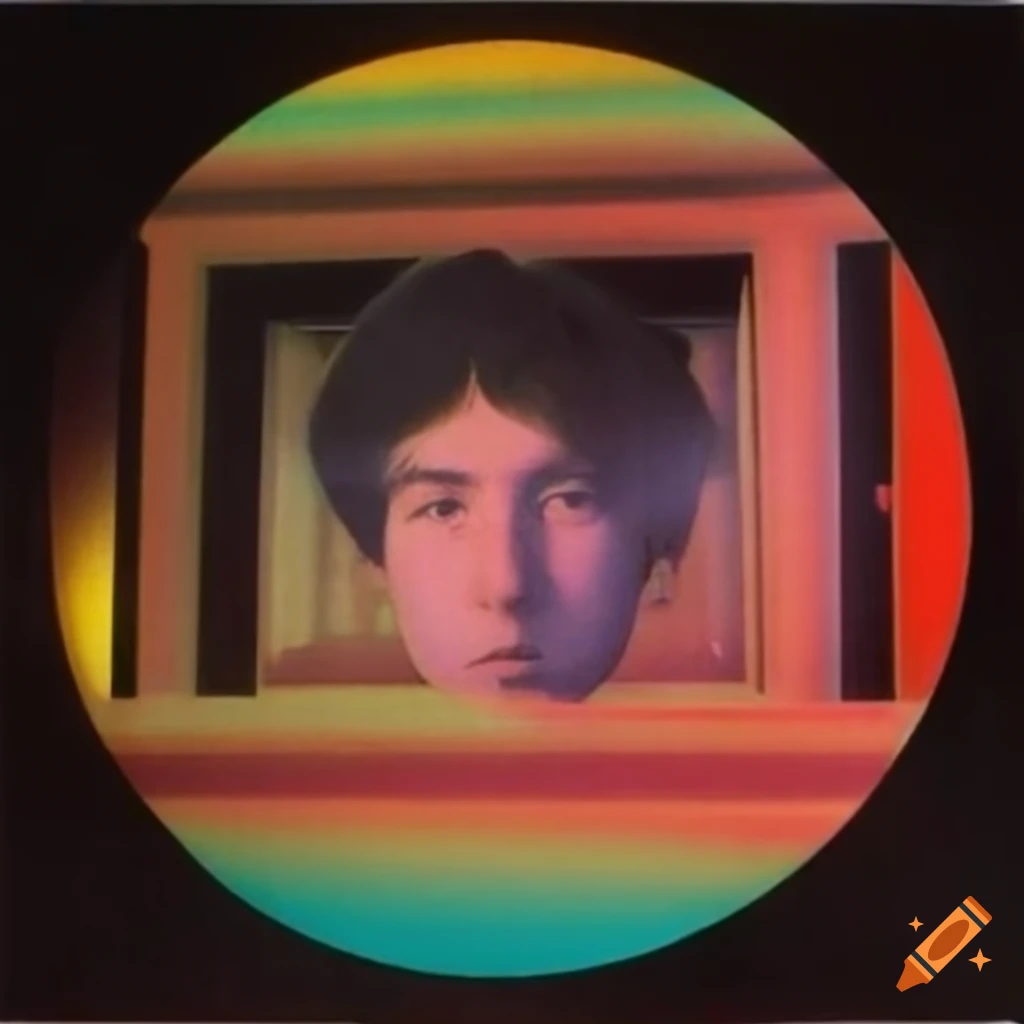 John lennon dark side of the moon album cover on Craiyon