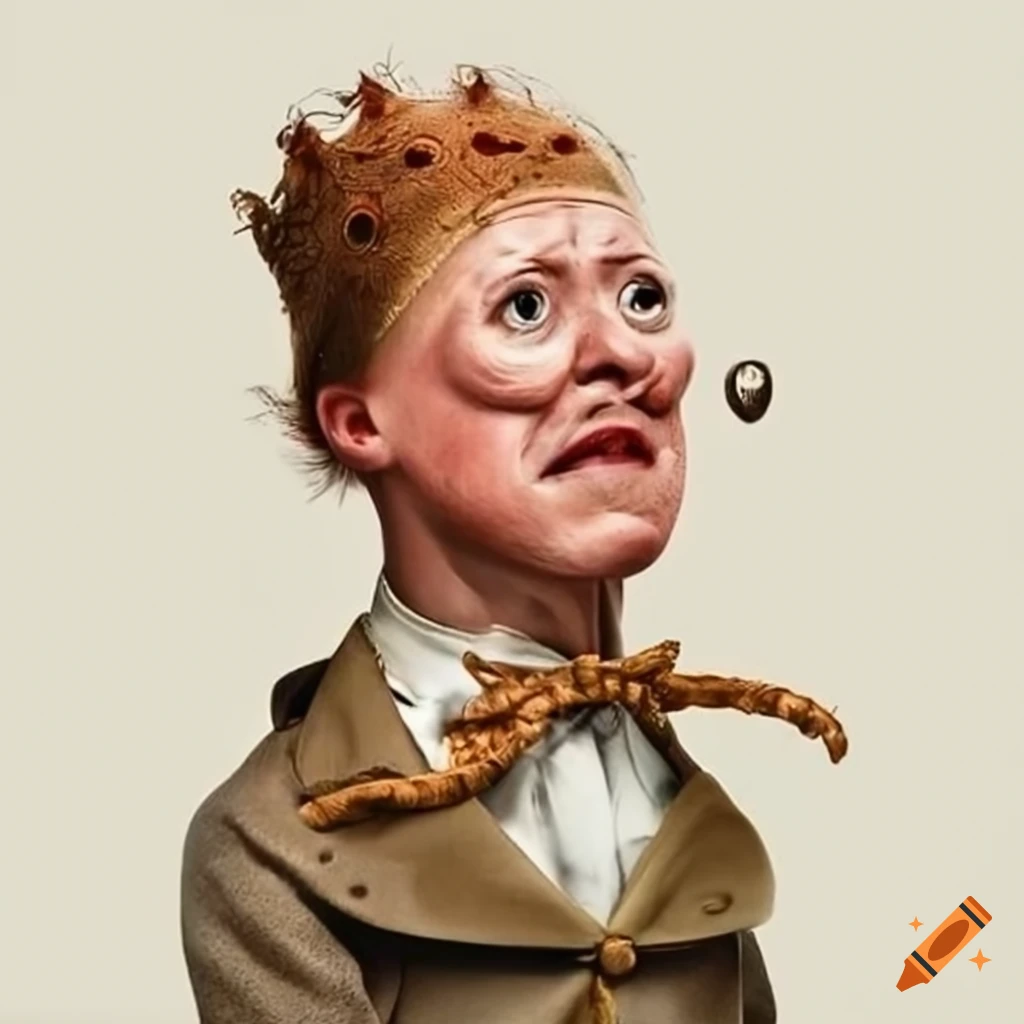 Portrait of a medieval henchman on Craiyon