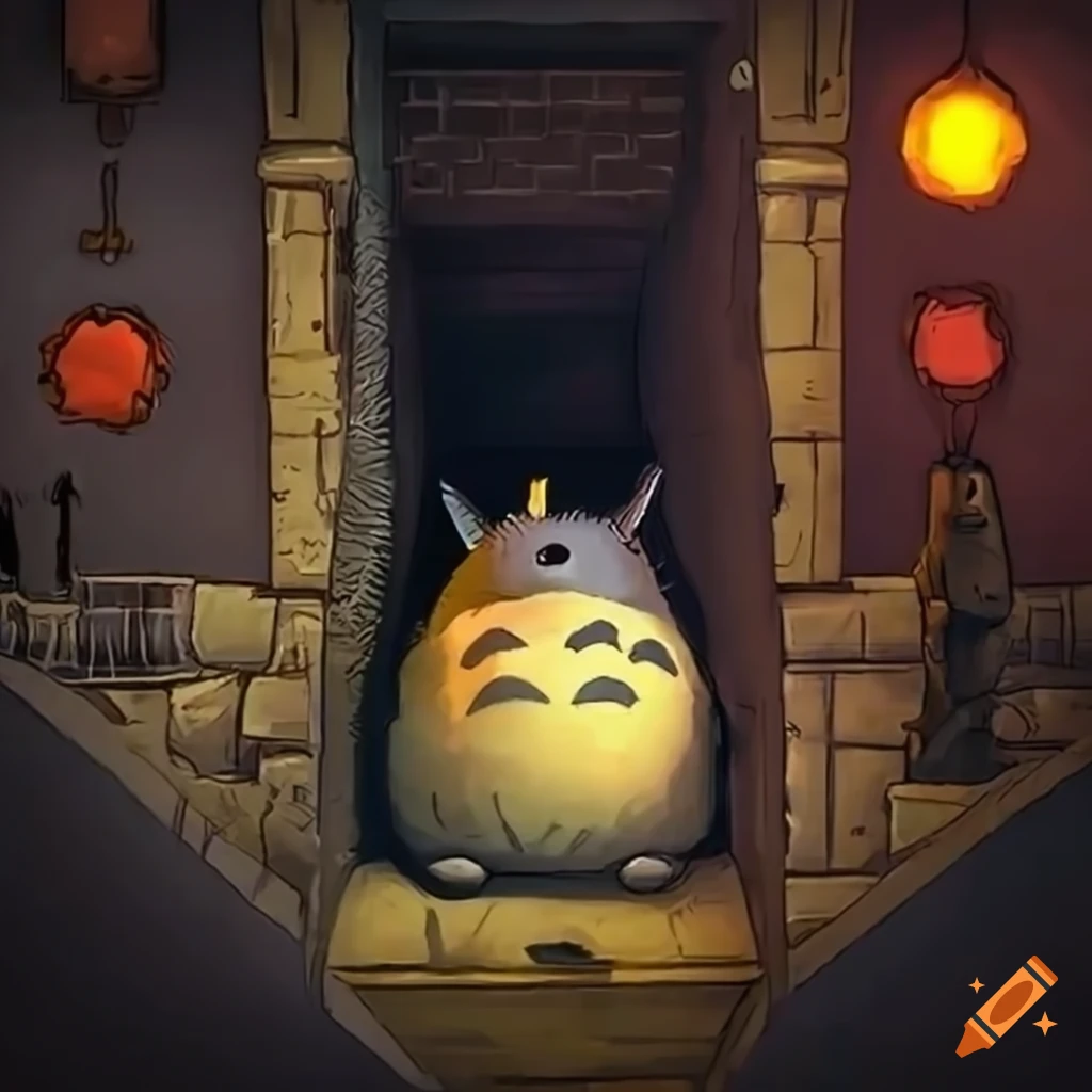 Unique perspective blade runner themed video game art