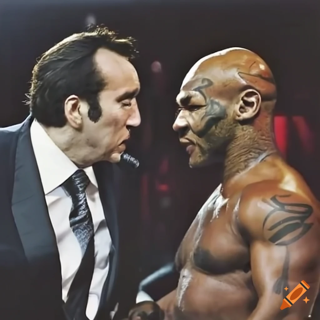 Nicolas cage vs mike tyson boxing match