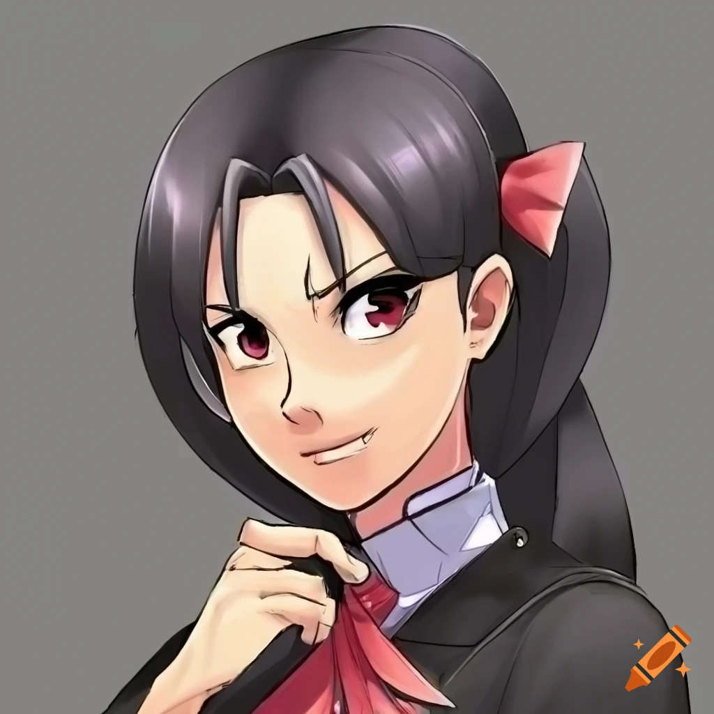 Geiru toneido ace attorney on Craiyon
