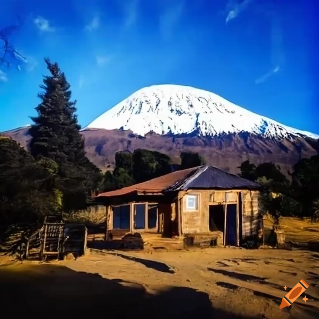 House on mount kilimanjaro