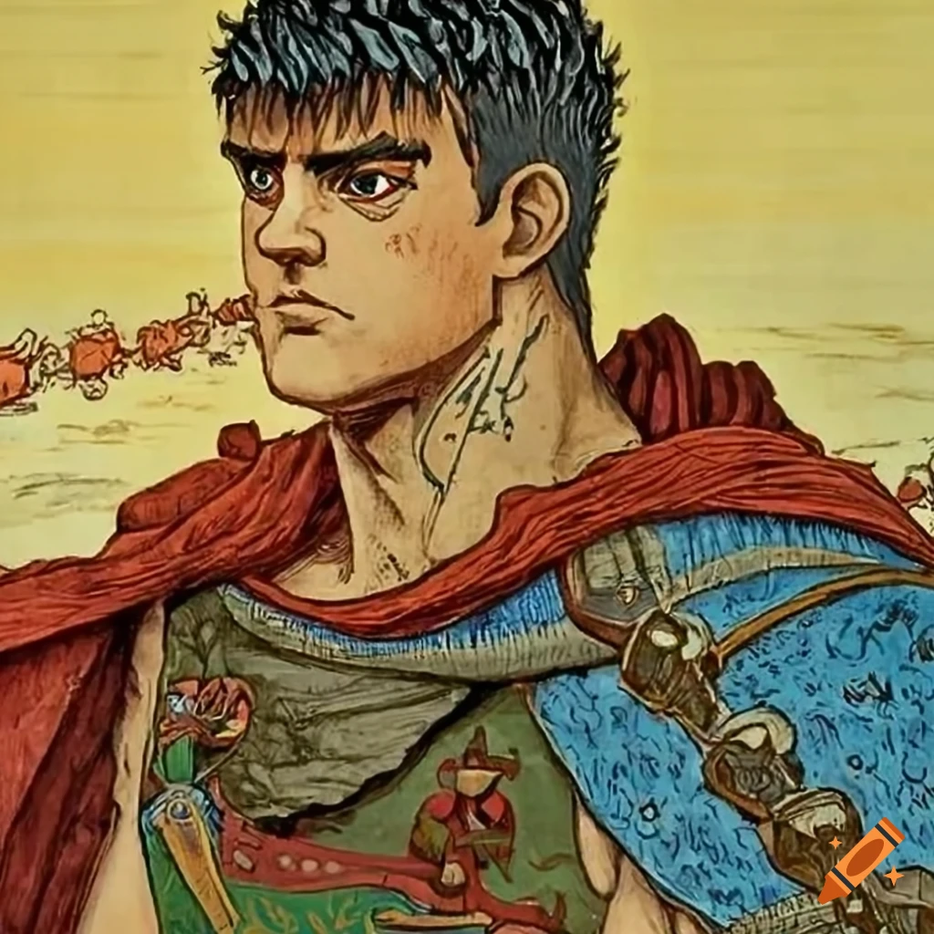 Portrait of Guts from Legend of Zelda: Breath of the Wild on Craiyon