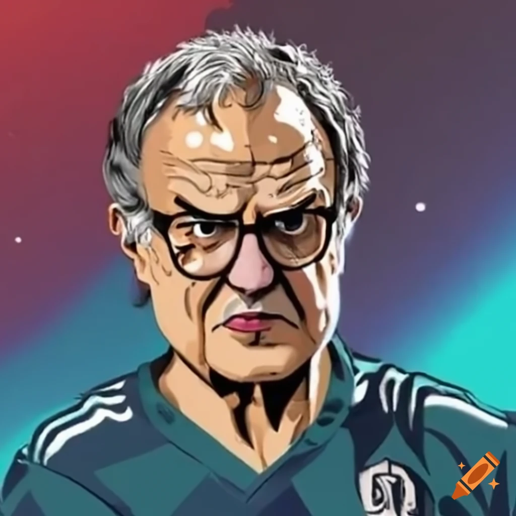 Marcelo Bielsa wearing Pro Loco Bielsa shirt on Craiyon