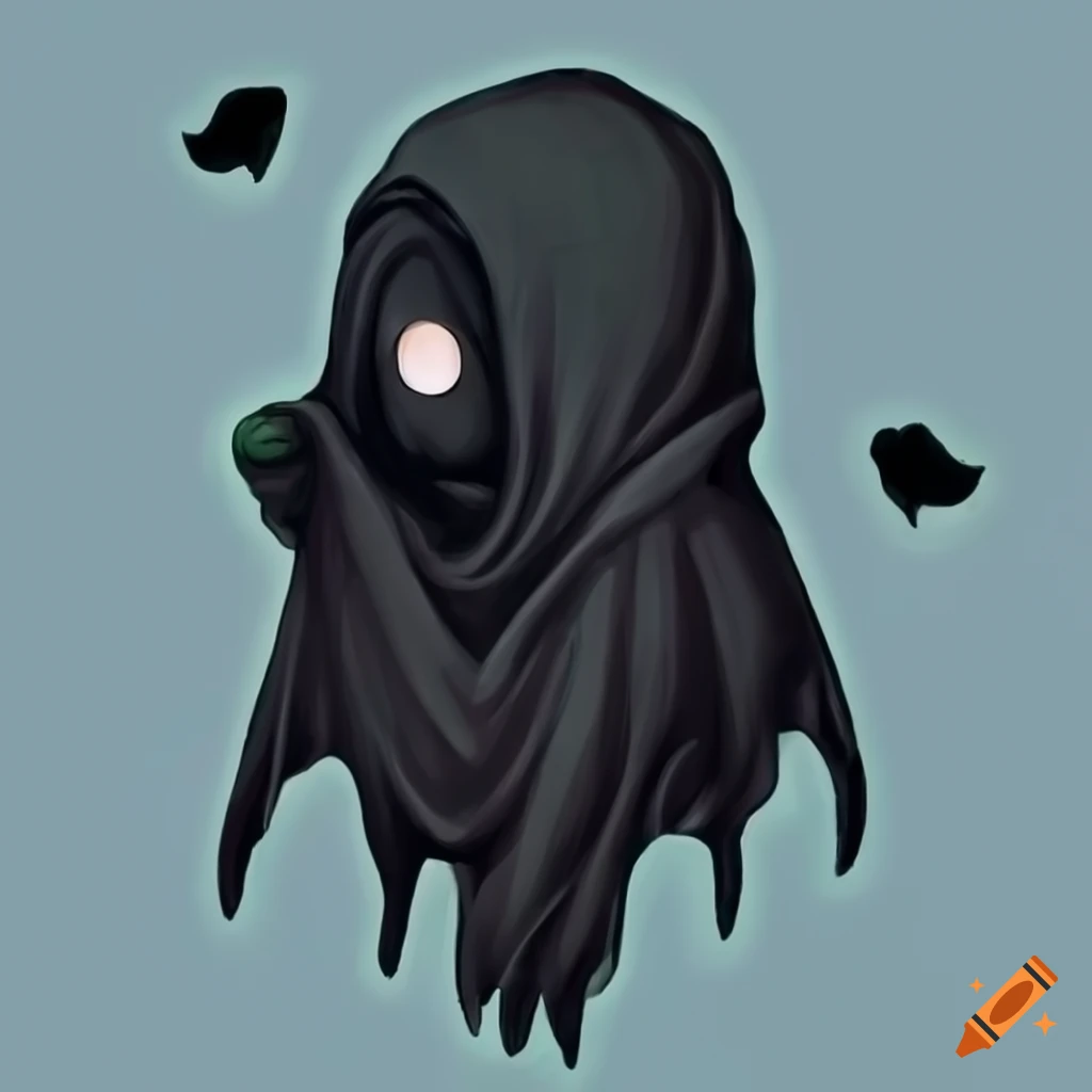 Cute dementor illustration