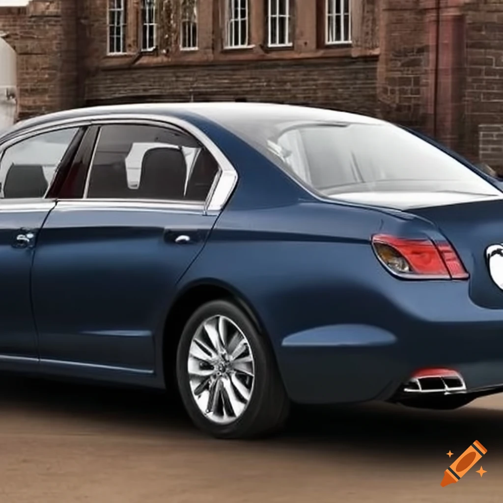 Elegant sedan car on Craiyon