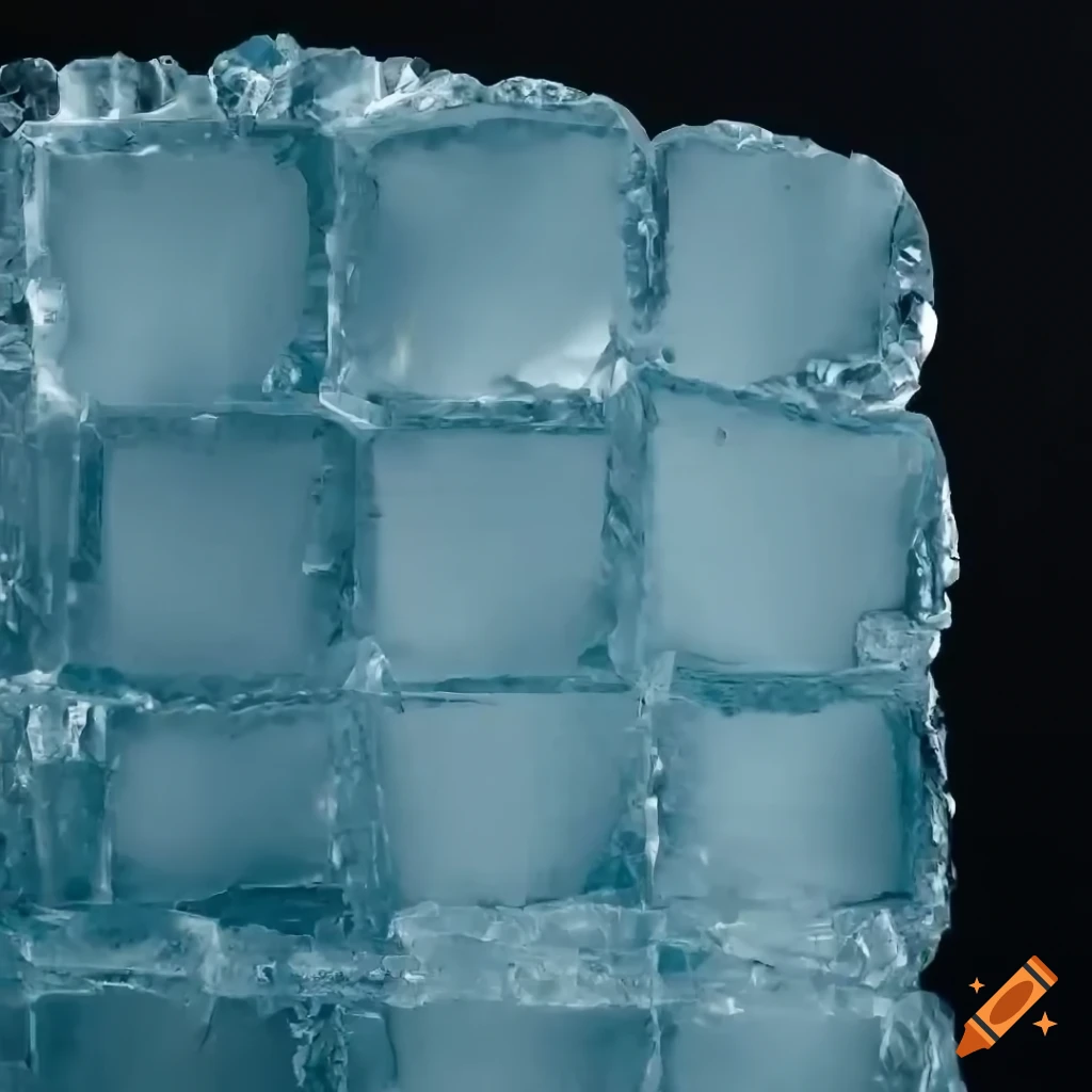 Tornado inside ice cube on Craiyon