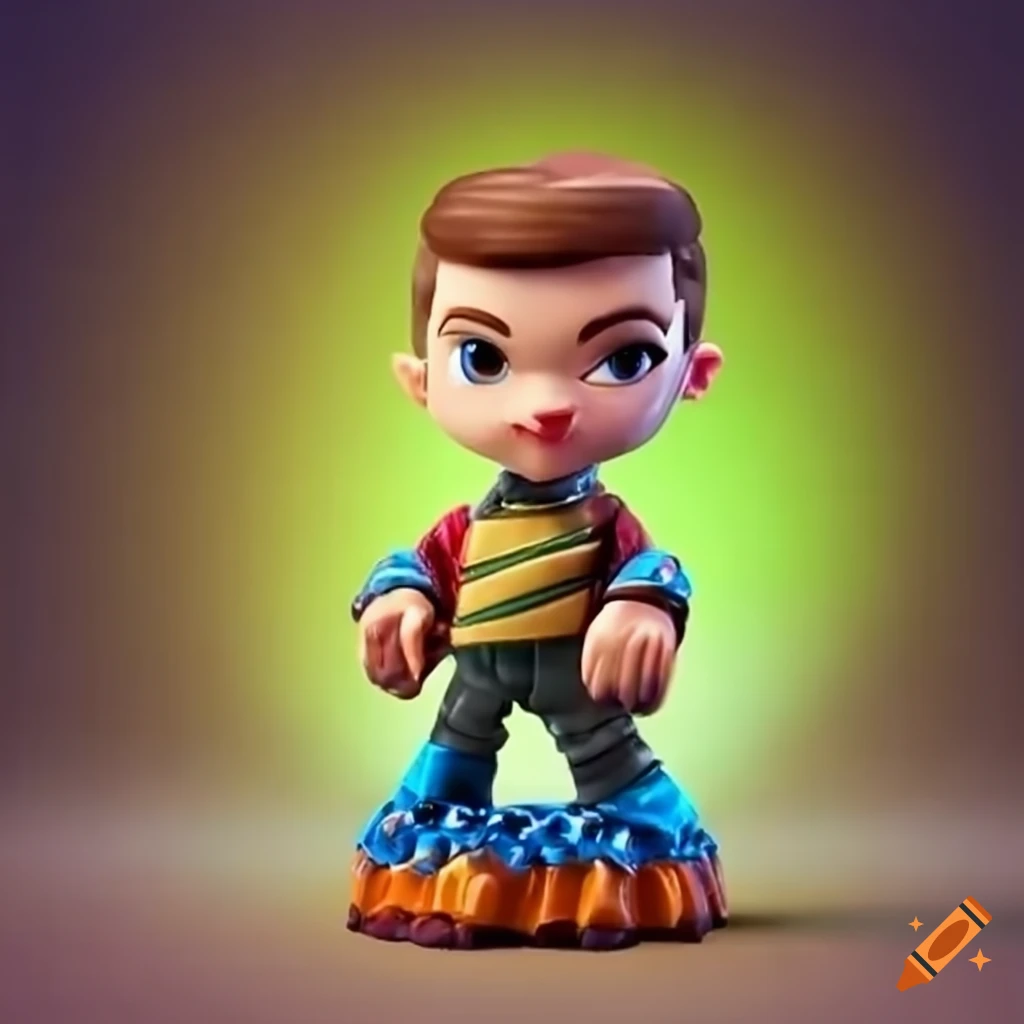 Young sheldon cooper collectible figure from skylanders
