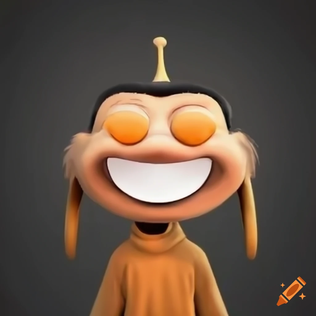 Goofy representation of the reddit character