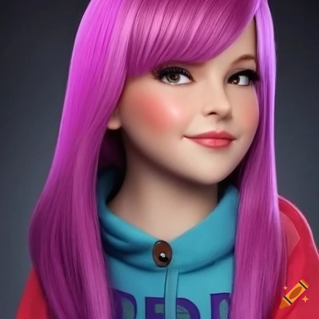 Realistic Portrait Of Mabel Pines On Craiyon