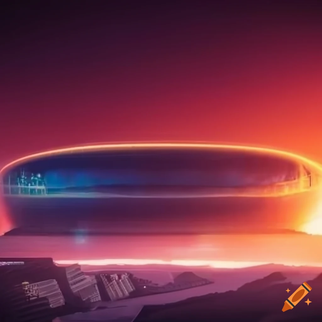 Intricately designed gothic-style sports stadium facade on Craiyon