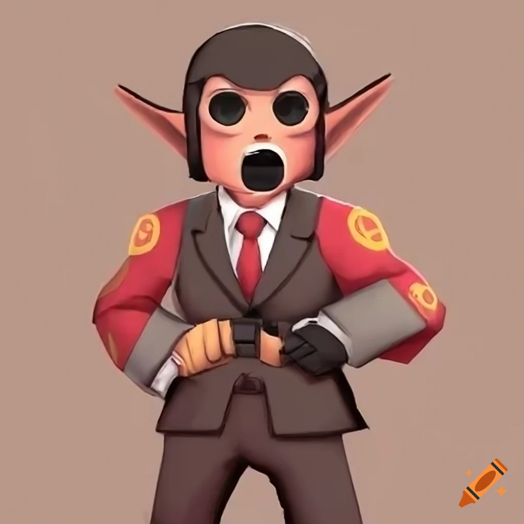 Adorable Image Of Link Dressed As Tf2 s Spy Adorable Image Of Link Dressed As Tf2 s Spy
