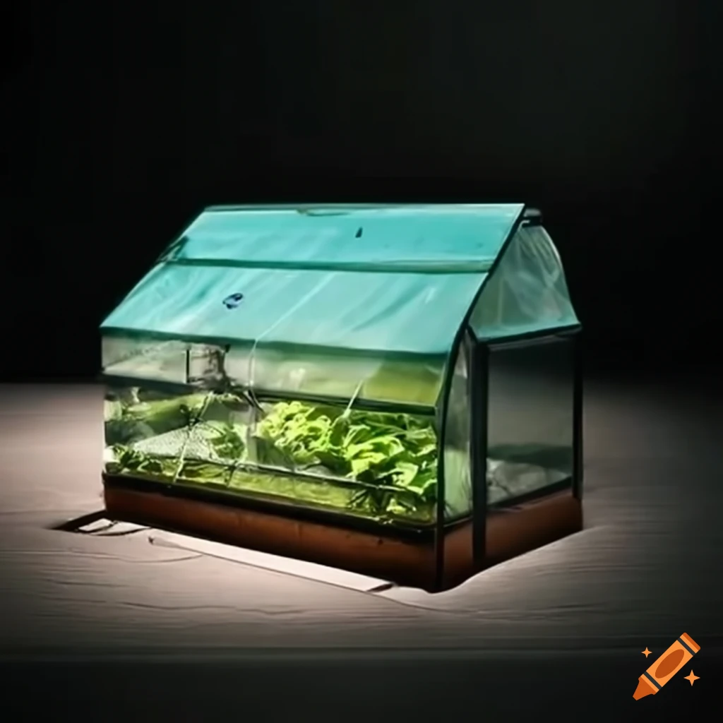 Portable mini greenhouse for urban gardening